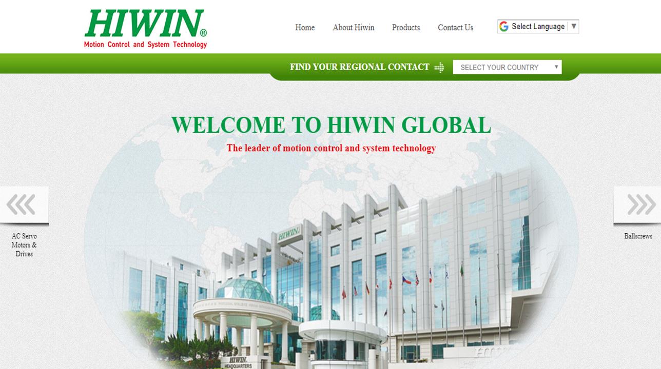 HIWIN Corporation | Ball Screws
