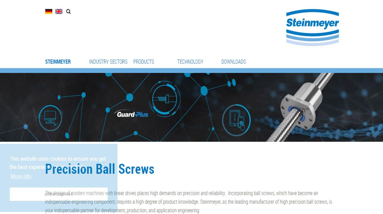 Steinmeyer, Inc. | Ball Screws